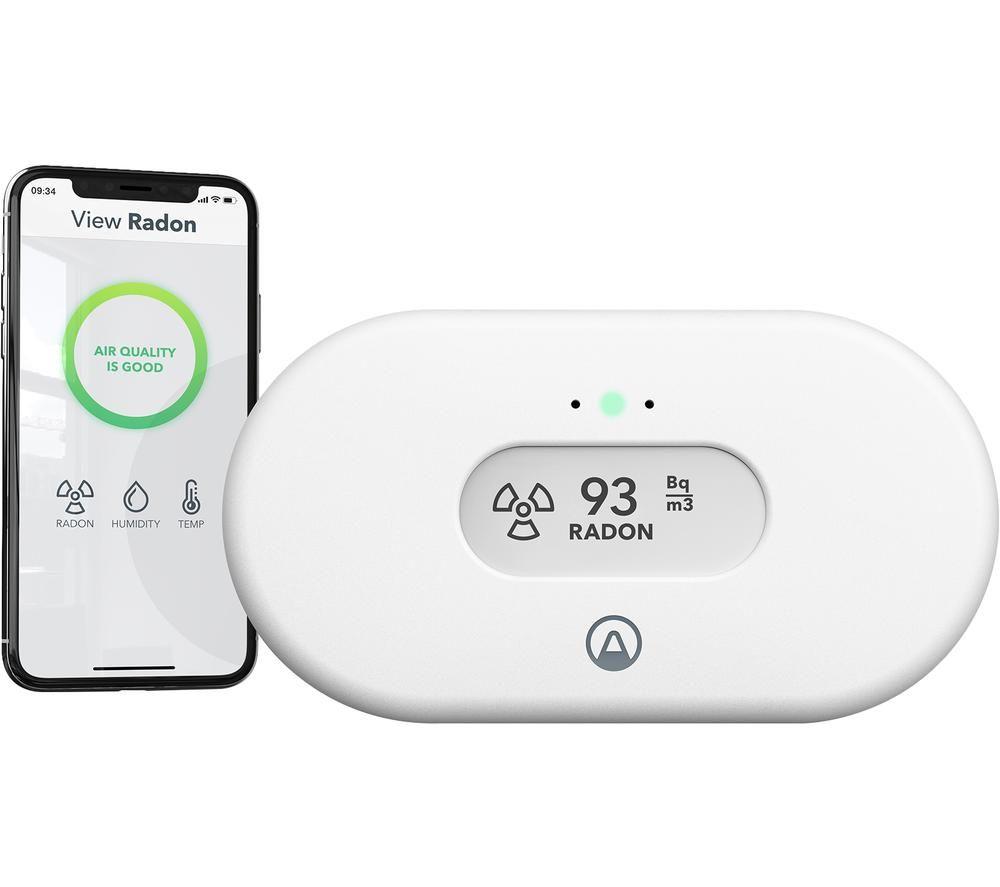 Long Term Radon Gas Tester Airthings View Radon Detector – WiFi & App ...