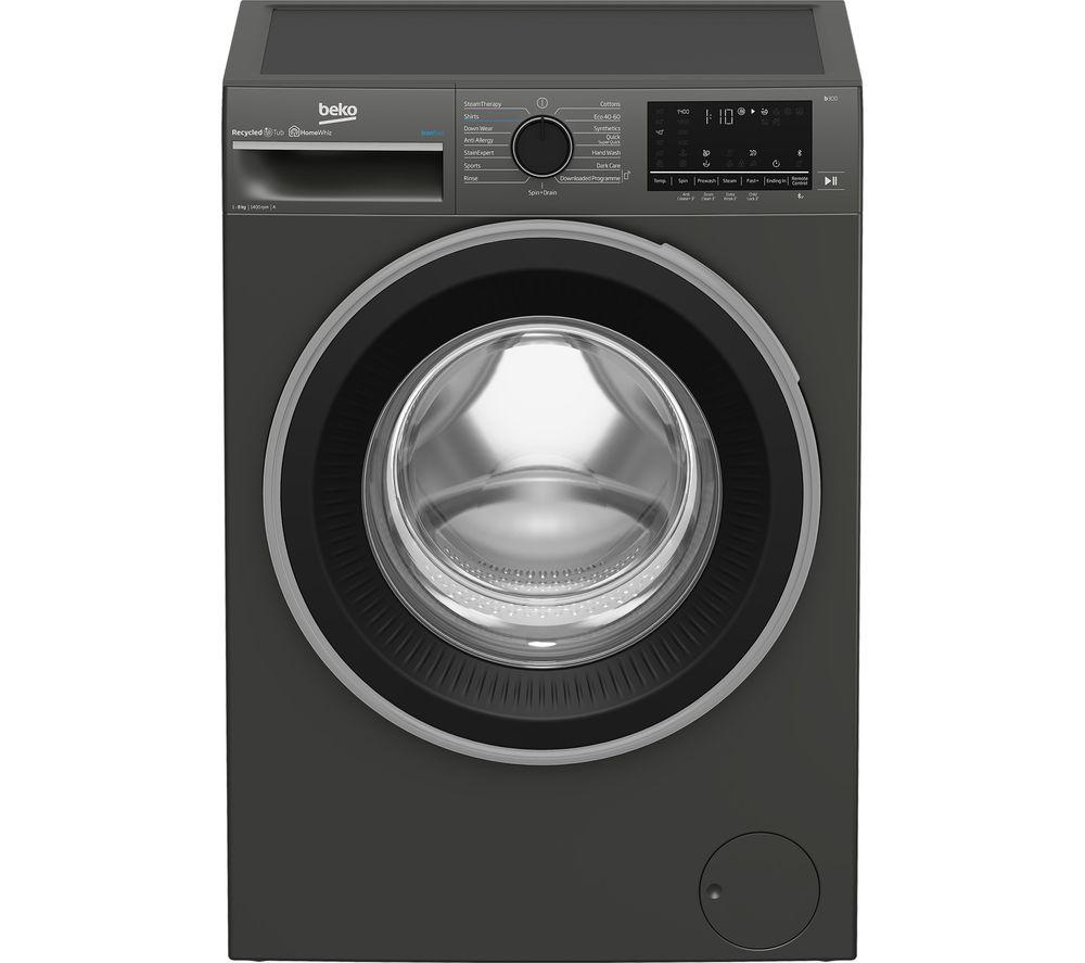 BEKO Pro IronFast RecycledTub B3W5841IG Bluetooth 8 kg 1400 Spin ...