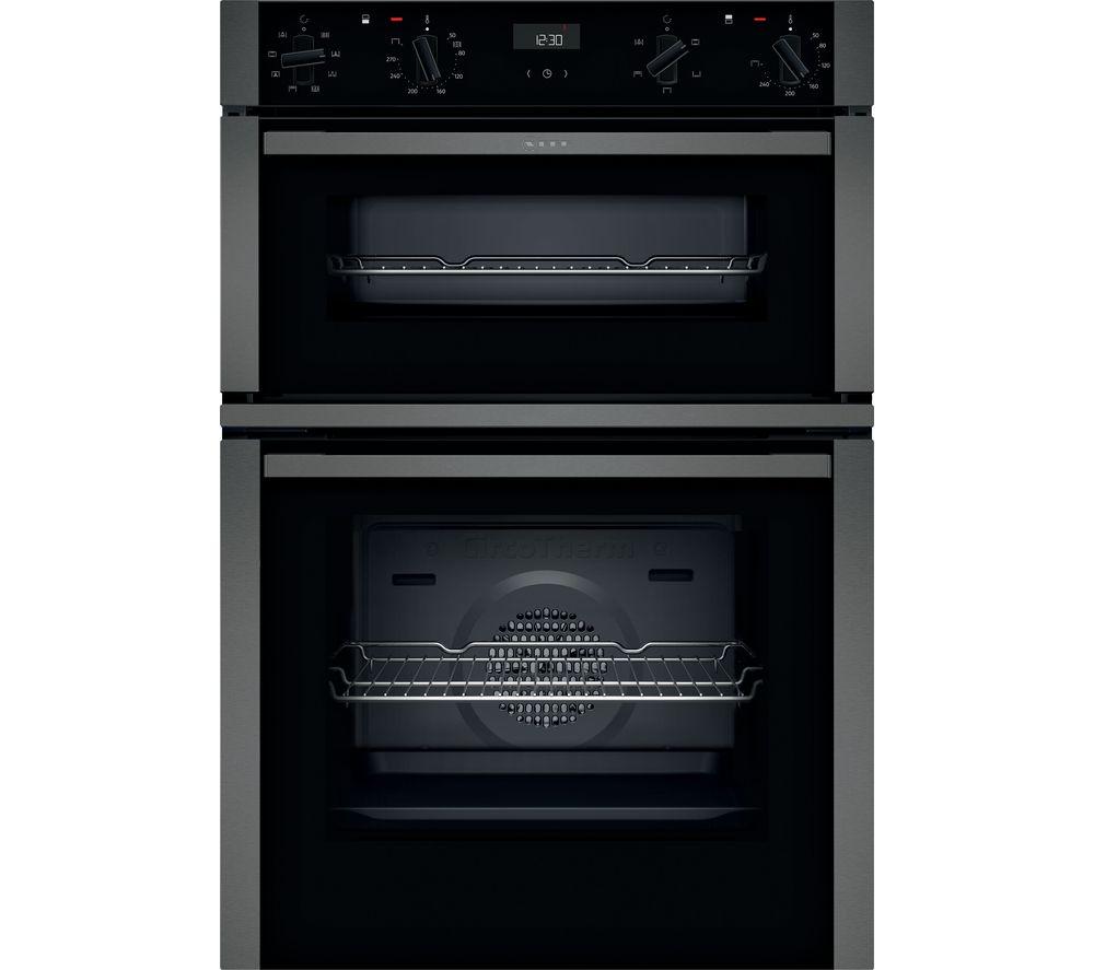 NEFF N50 U1ACE2HG0B Electric Double Oven - Graphite