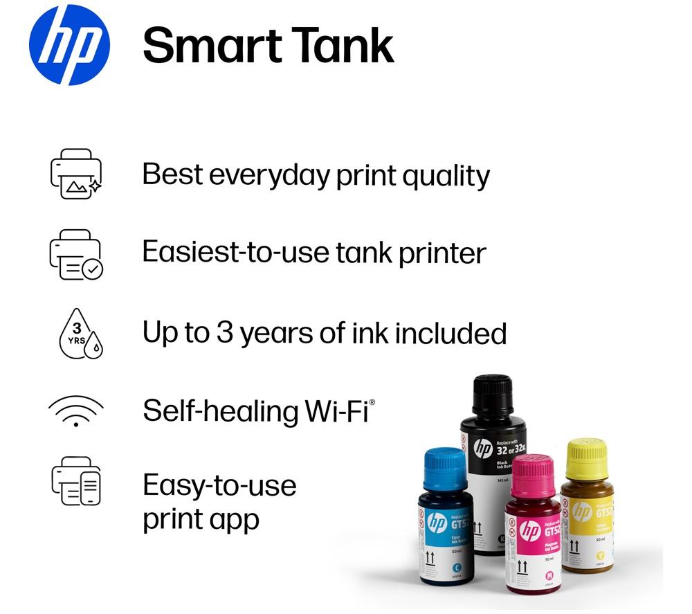 HP Smart Tank 7306 All-in-One Wireless Ink Tank Printer | Currys