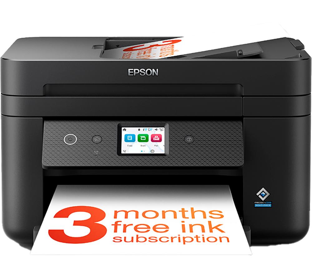 EPSON WorkForce WF-2960DWF All-in-One Wireless Inkjet Printer with Fax ...