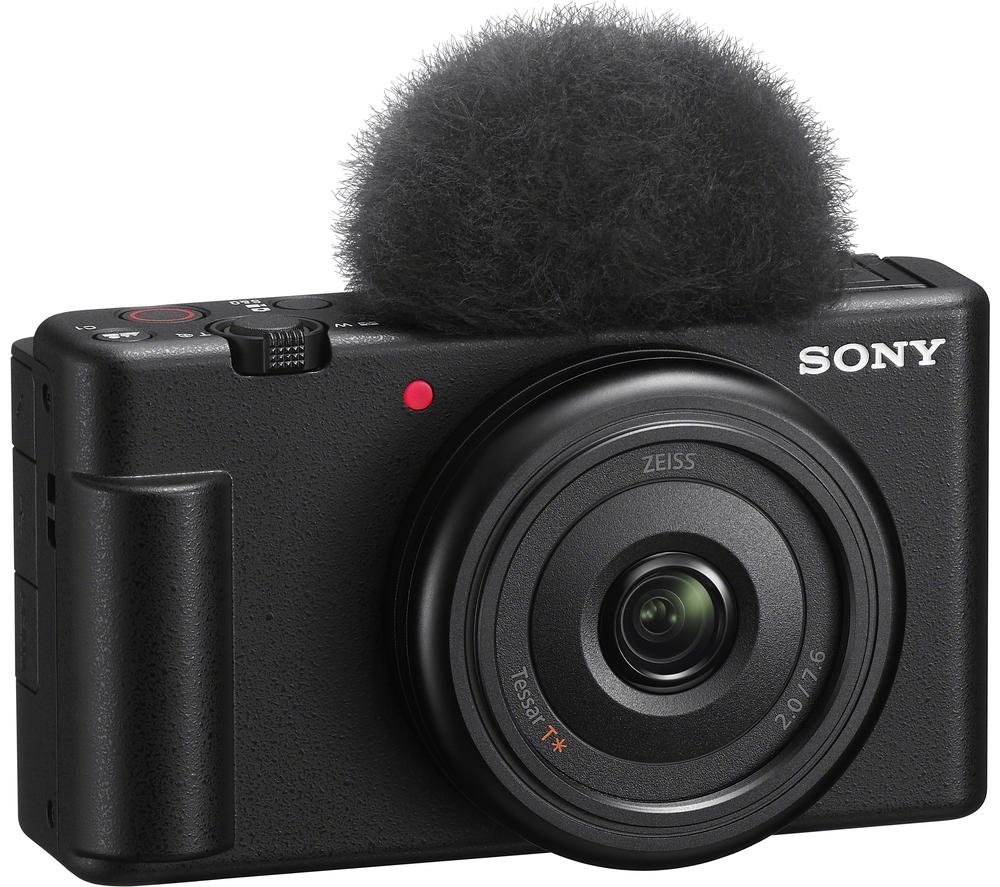Buy SONY ZV 1F High Performance Compact Vlogging Camera Black Currys
