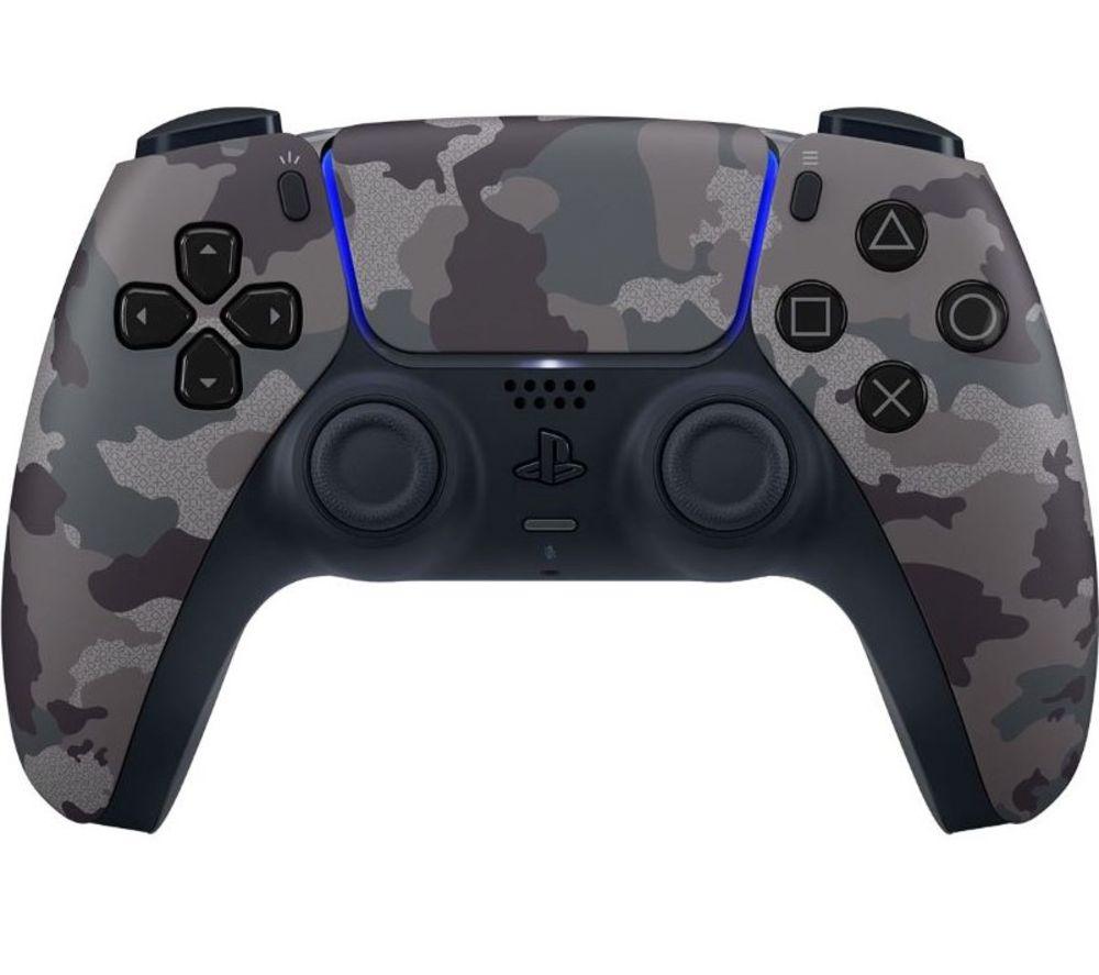 Buy PLAYSTATION PS5 DualSense Wireless Controller - Camo Grey | Currys