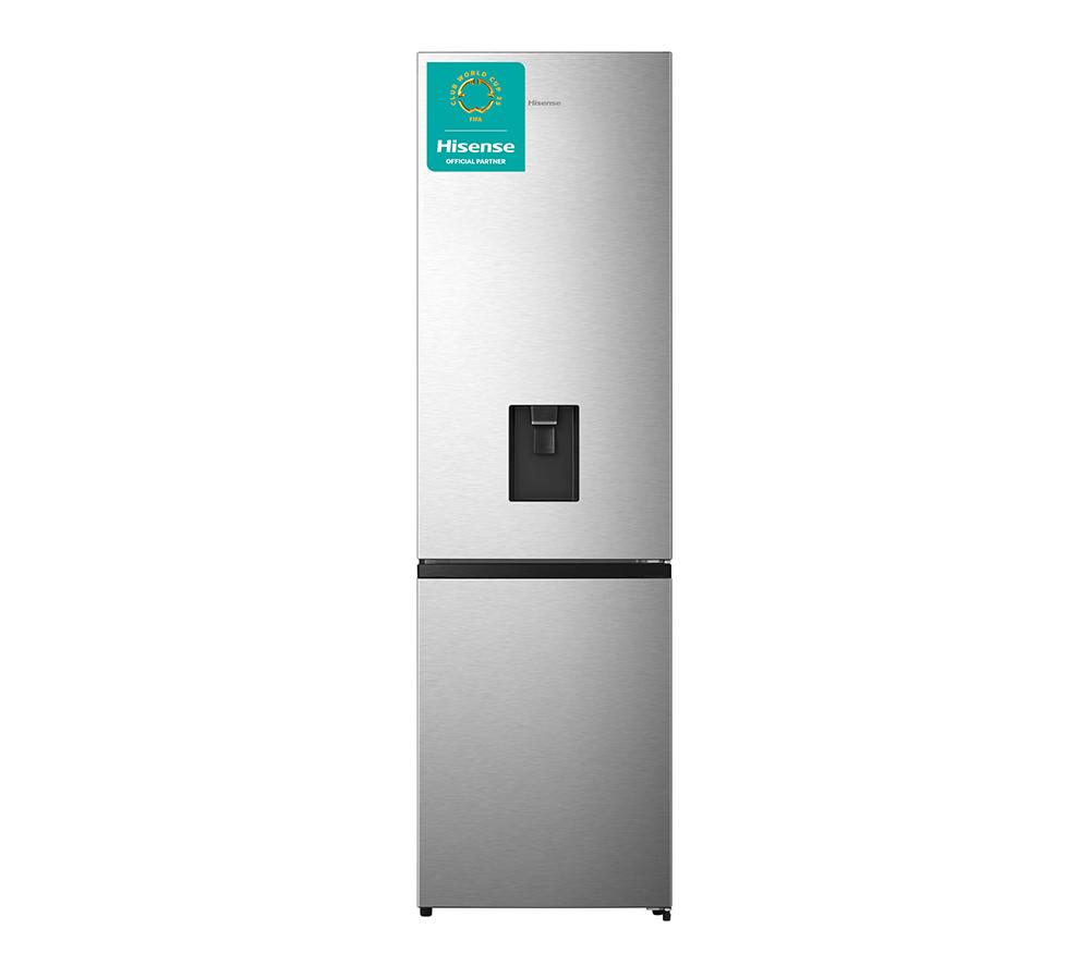 HISENSE RB435N4WCE 60/40 Fridge Freezer - Stainless Steel