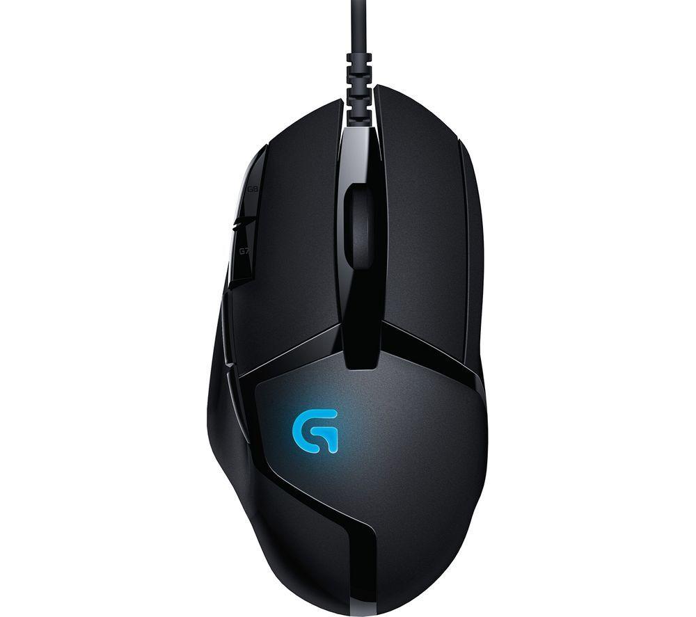 Buy LOGITECH G402 Hyperion Fury FPS Optical Gaming Mouse & G440 Gaming ...
