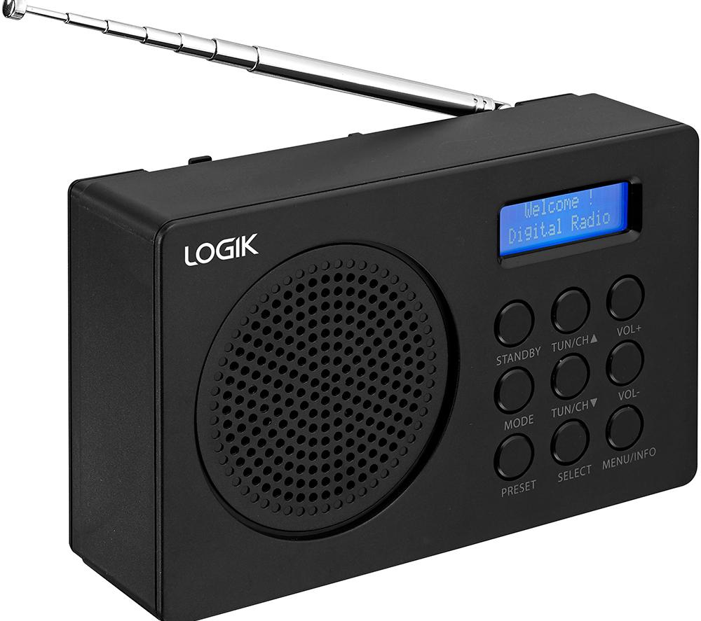 Buy LOGIK L2DAB23 Portable DAB+/FM Radio - Black | Currys