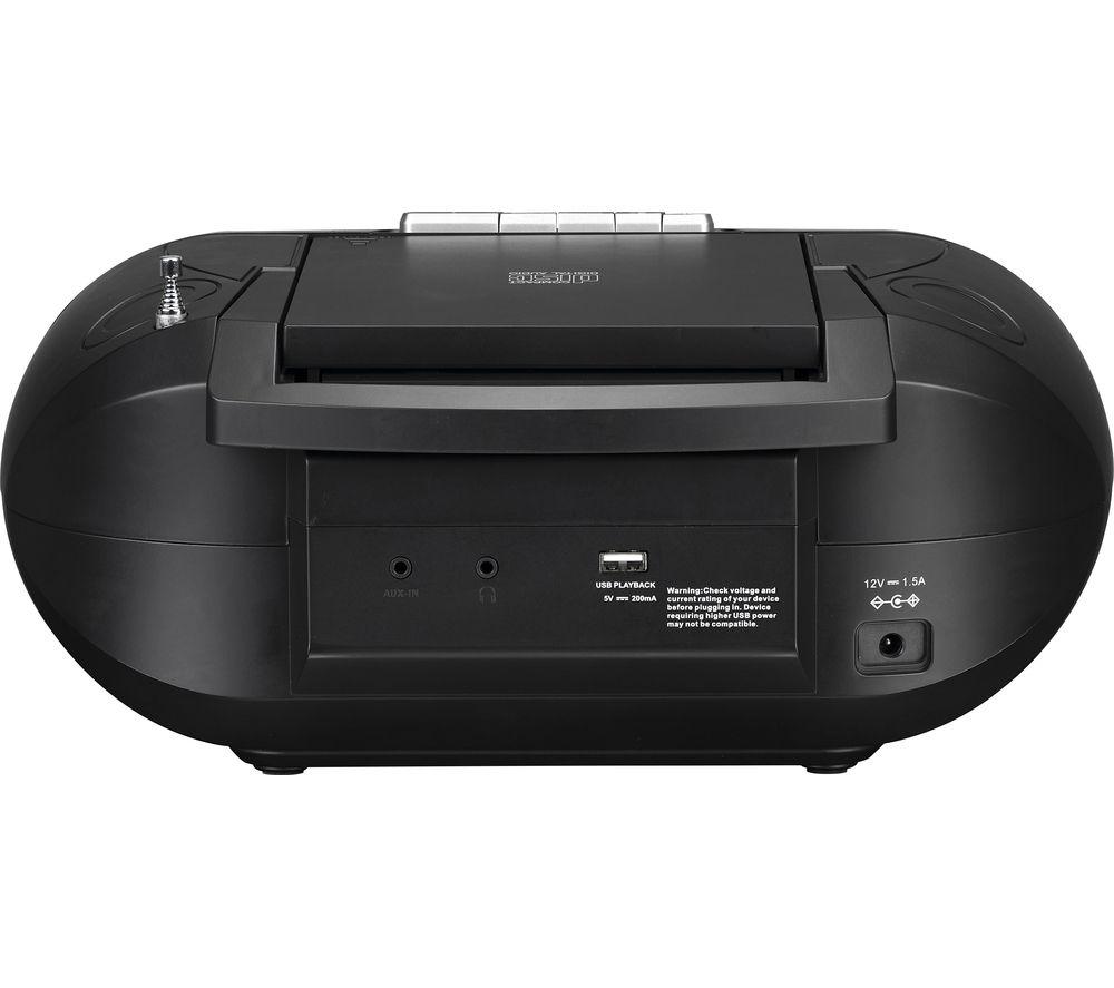 Buy JVC RC-D322B DAB+/FM Bluetooth Boombox - Black | Currys