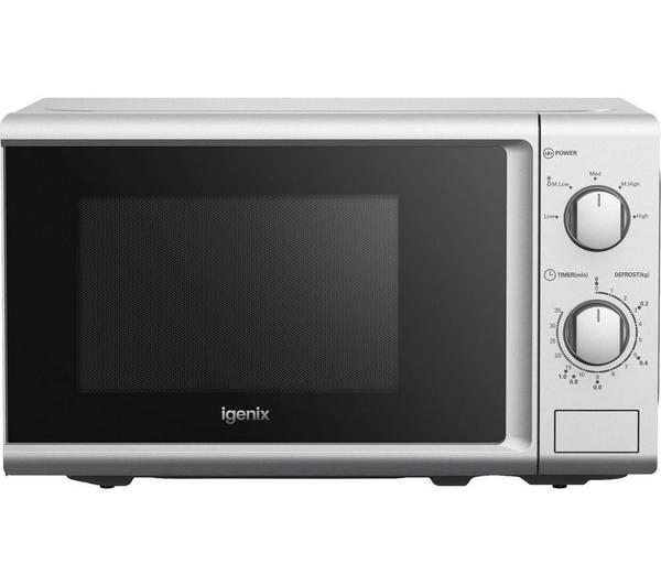 Buy IGENIX IGM0820S Solo Microwave - Silver | Currys Buy IGENIX IGM0820S Solo Microwave - Silver | Currys