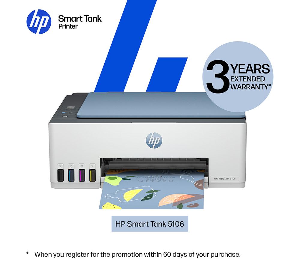 Buy HP Smart Tank 5106 All-in-One Wireless Inkjet Printer | CurrysIE