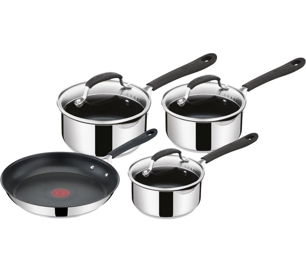TEFAL Jamie Oliver Quick & Easy E303S444 4-piece Non-stick Pan Set review | 8.7 / 10