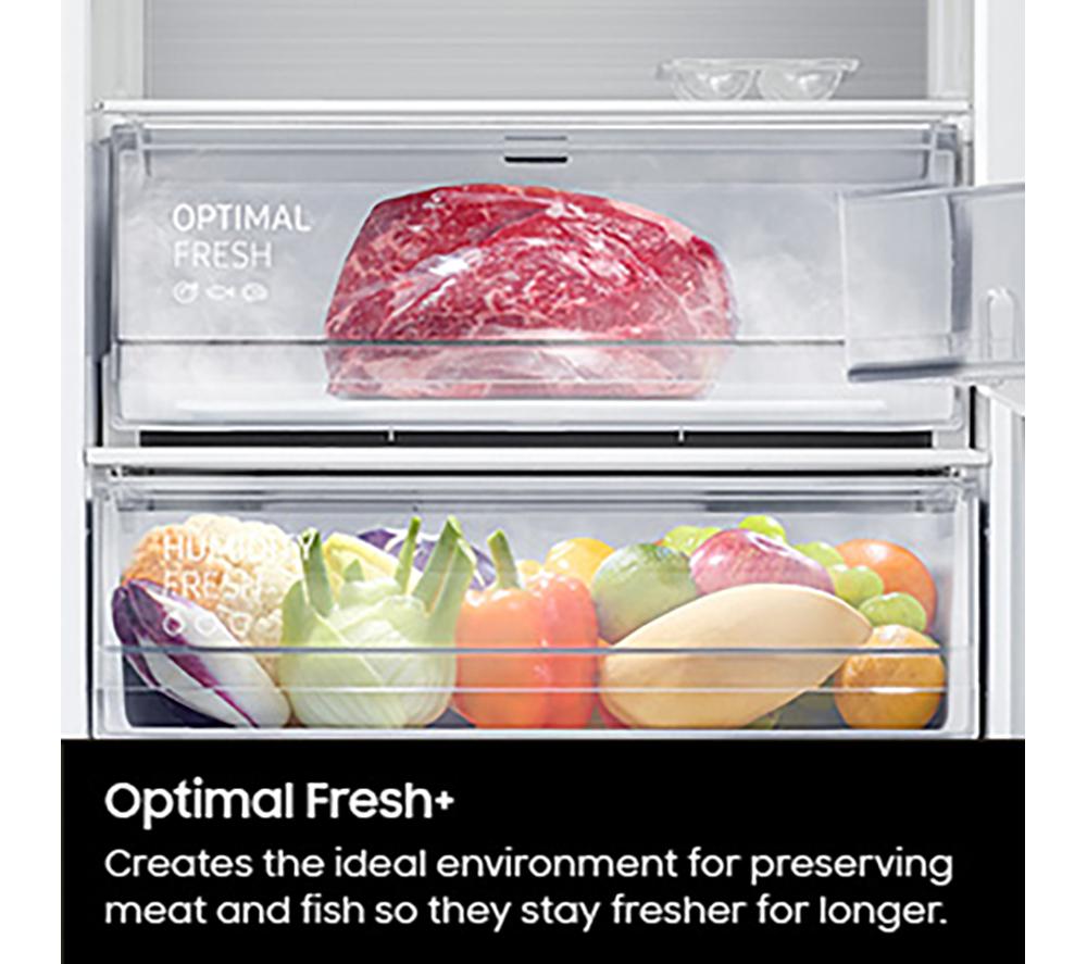 Buy SAMSUNG SpaceMax BRR29600EWW/EU Integrated Fridge - Sliding Hinge ...