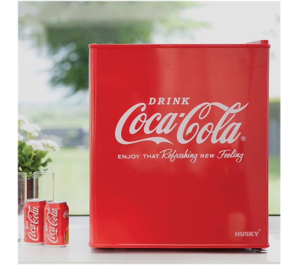 Buy HUSKY Coca-Cola HUS-EL196 Mini Fridge - Red | Currys