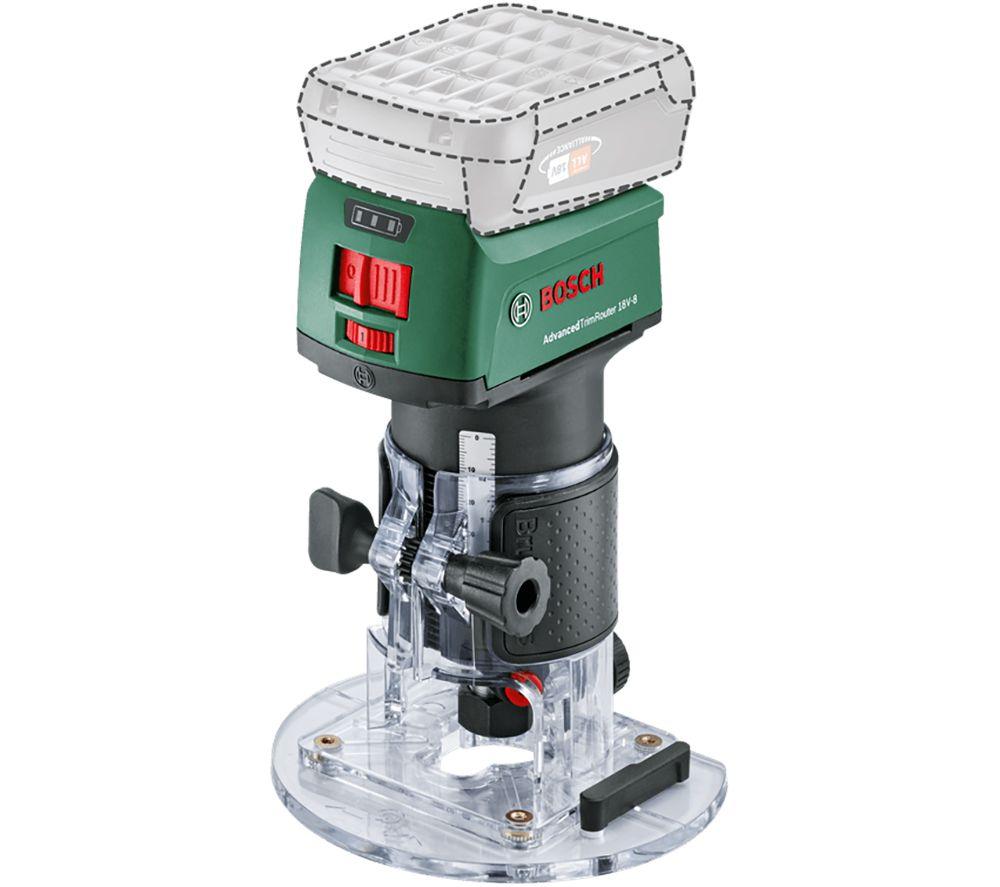 BOSCH AdvancedTrimRouter 18V-8 Cordless Trim Router review | 8.8 / 10