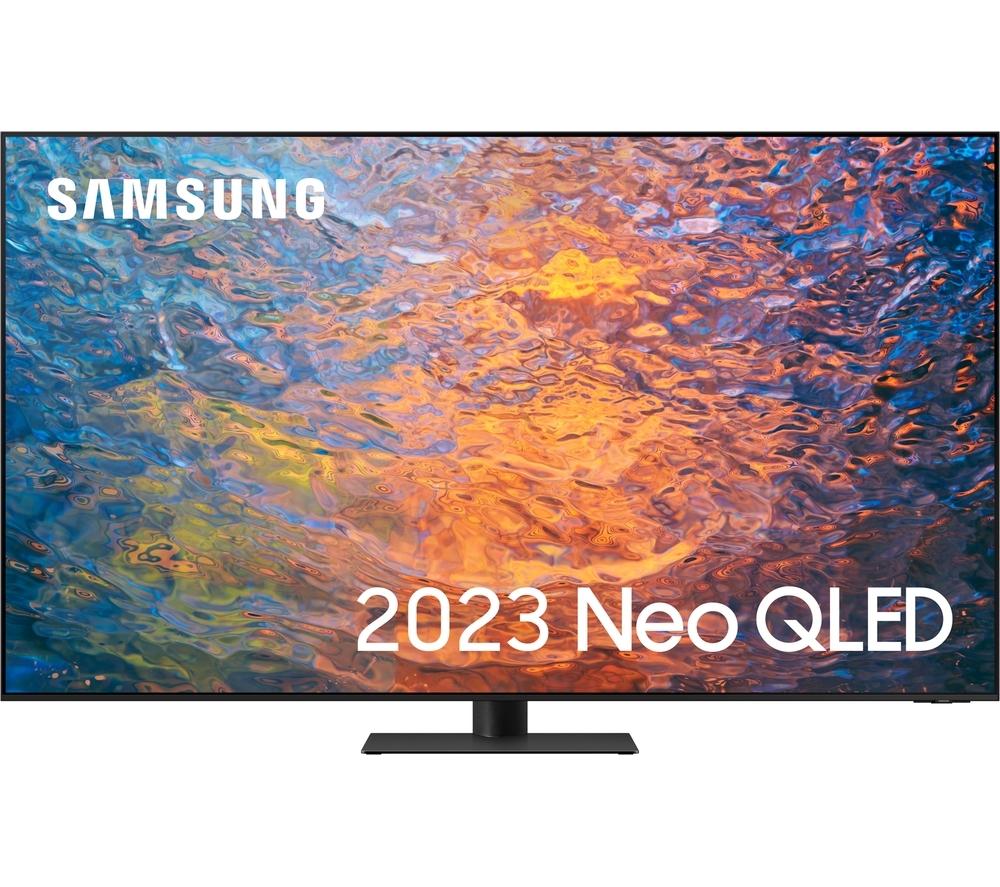85" SAMSUNG QE85QN95CATXXU Smart 4K Ultra HD HDR Neo QLED TV with Bixby ...