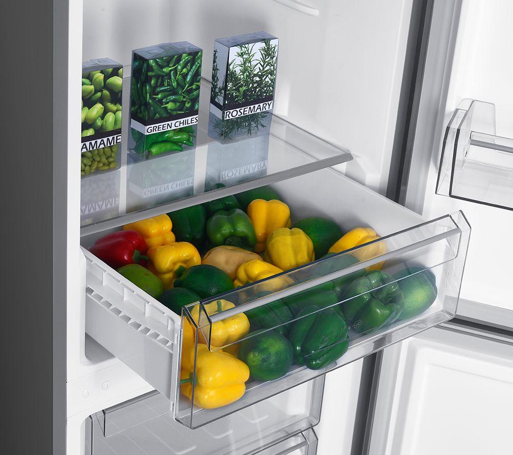 Buy KENWOOD KNF60XD23 60/40 Fridge Freezer - Silver | CurrysIE