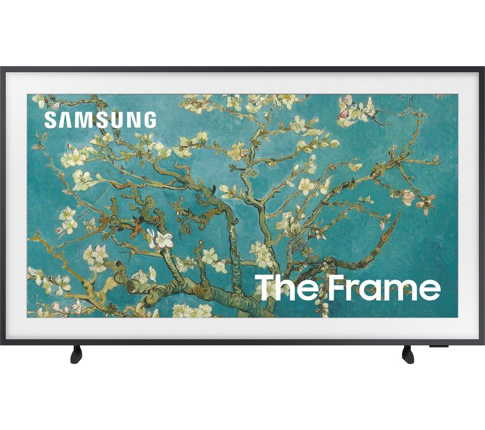 SAMSUNG The Frame Art Mode QE43LS03BGUXXU Smart 4K Ultra HD HDR QLED TV ...