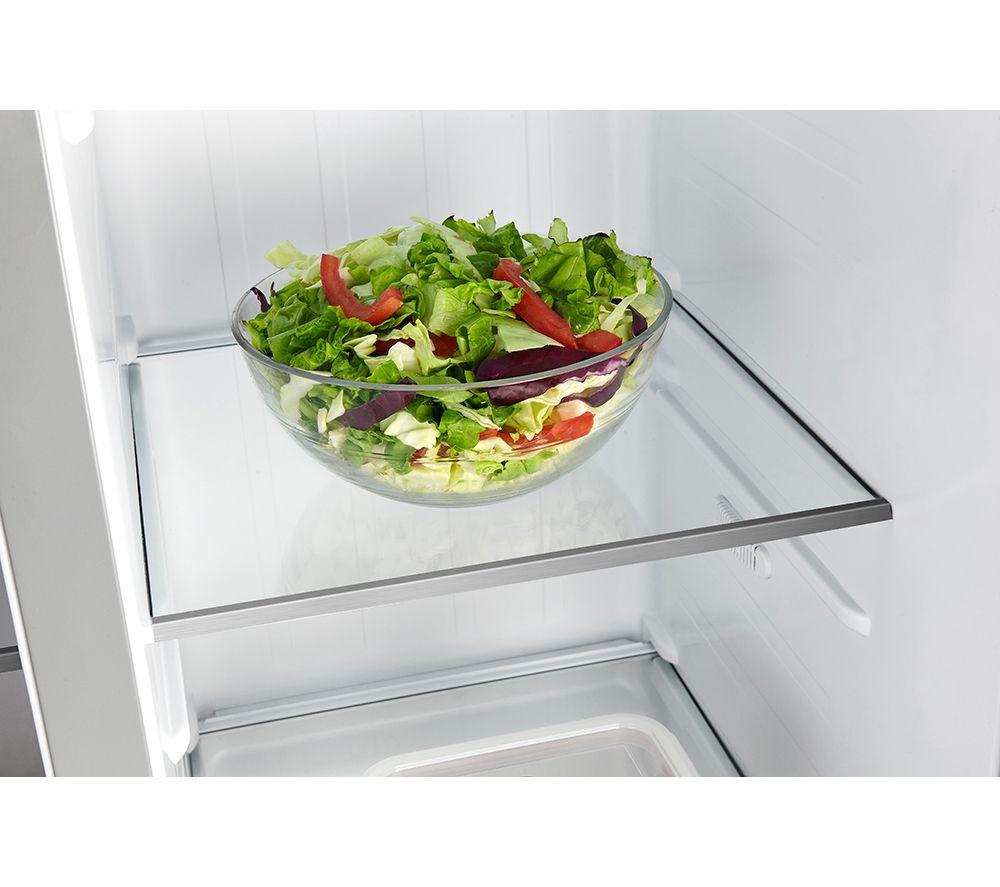 Buy LOGIK LESSBSX23 Slim American-Style Fridge Freezer - Inox | Currys
