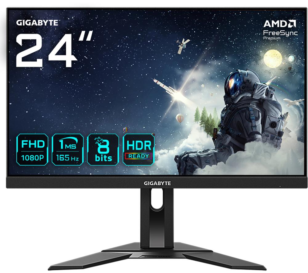 GIGABYTE G24F Full HD 24" IPS LCD Gaming Monitor review | 8.8 / 10
