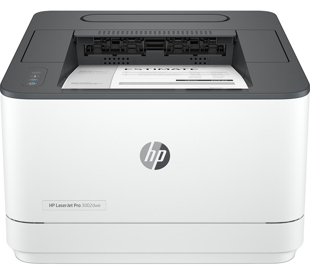 HP LaserJet Pro 3002dwe Monochrome Wireless Laser Printer with HP Plus ...