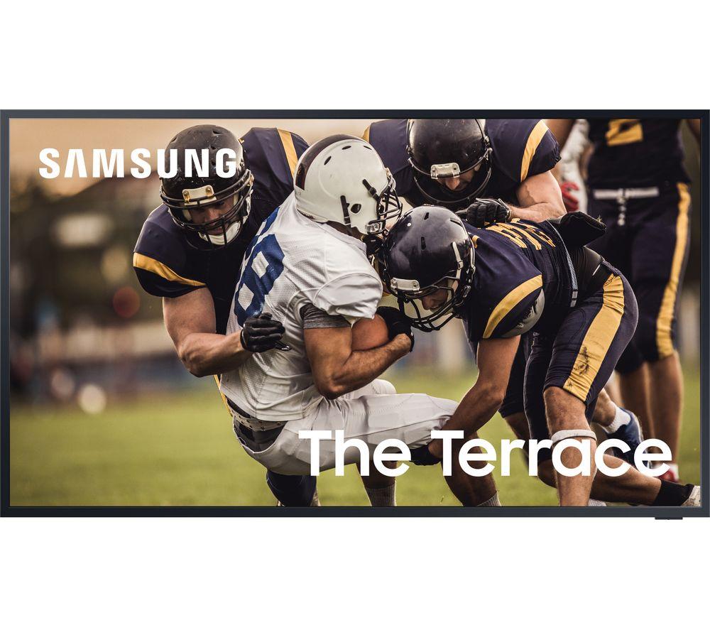 55" SAMSUNG The Terrace QE55LST7TGUXXU Smart 4K Ultra HD HDR QLED ...