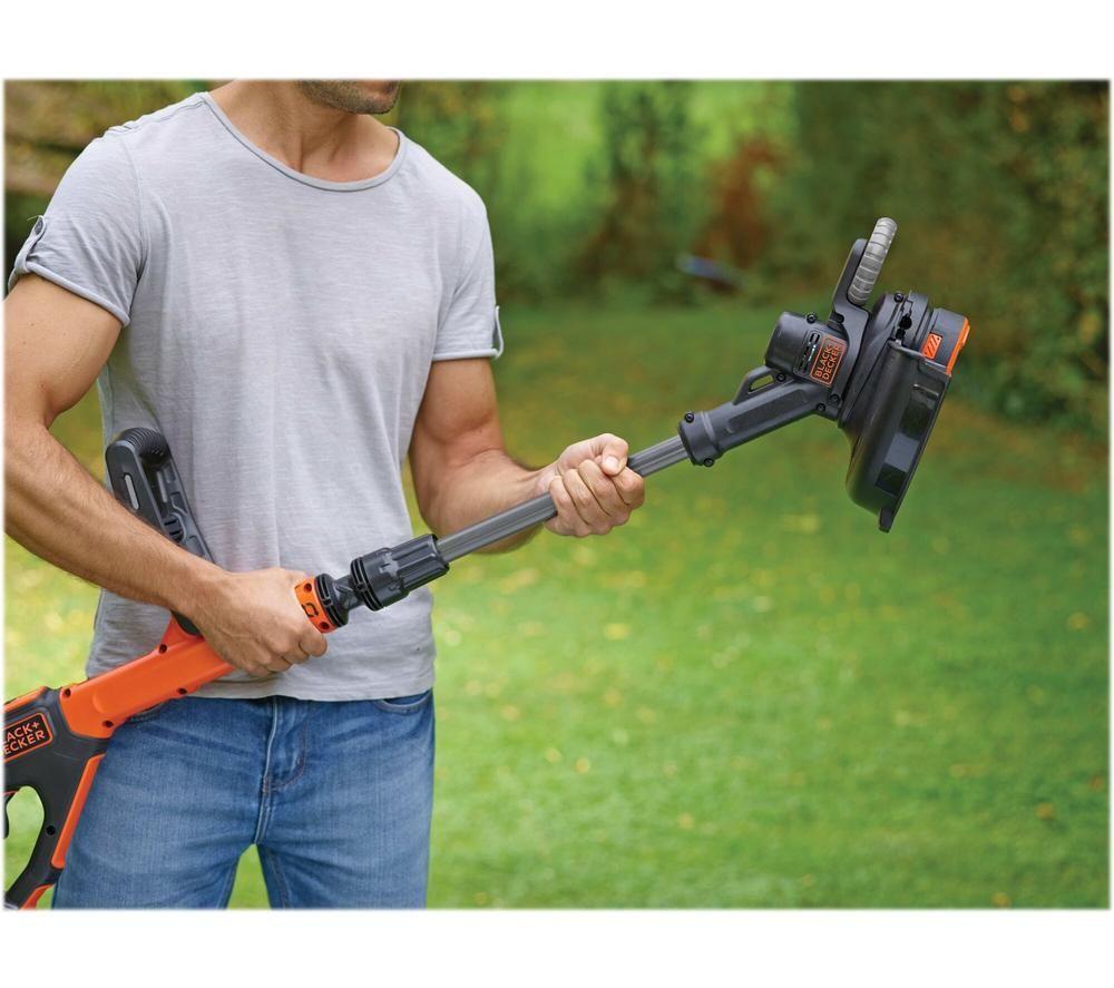 Black and decker stc1820pc 18v cordless grass trimmer 280mm store