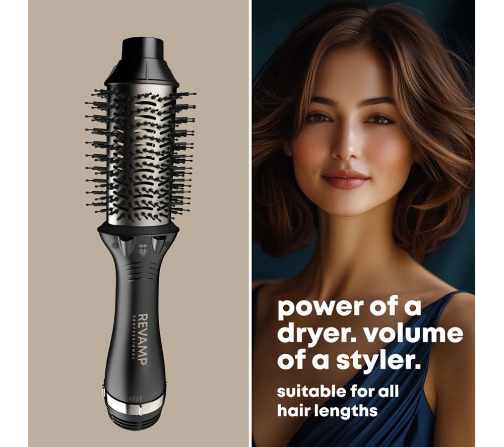 Buy REVAMP Progloss Pro Define Perfect Blow Dry Hot Air Styler - Black ...