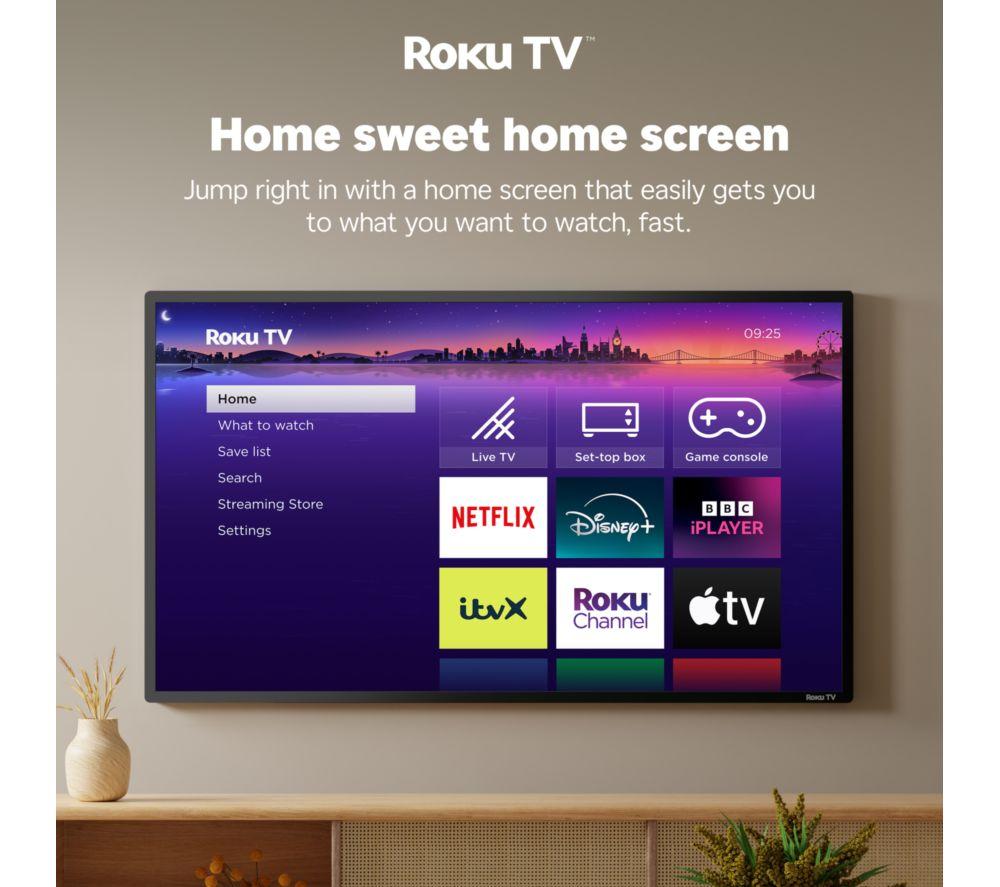 Buy LOGIK L32RHE23 Roku TV 32" Smart HD Ready HDR LED TV | Currys