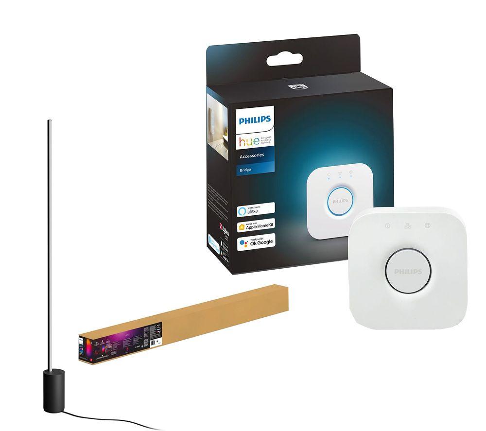 Philips Signe Gradient White & Colour Ambiance Smart LED Floor Light ...