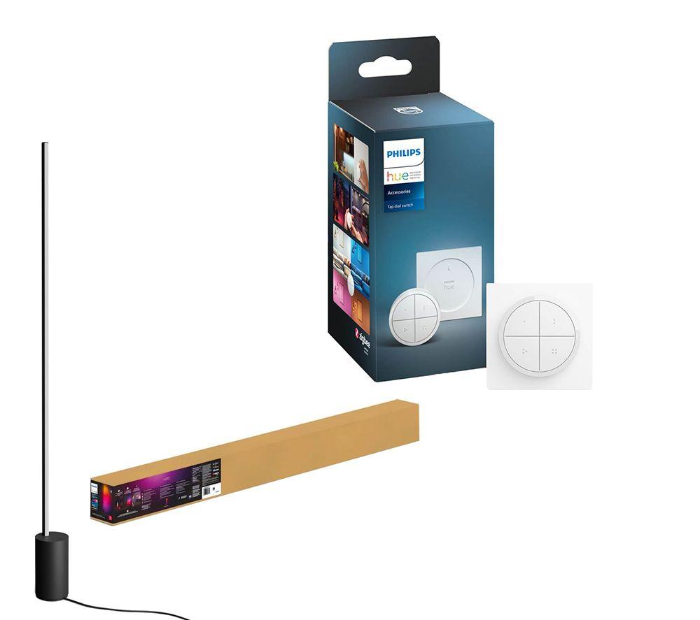 Philips Signe Gradient White & Colour Ambiance Smart LED Floor Light ...