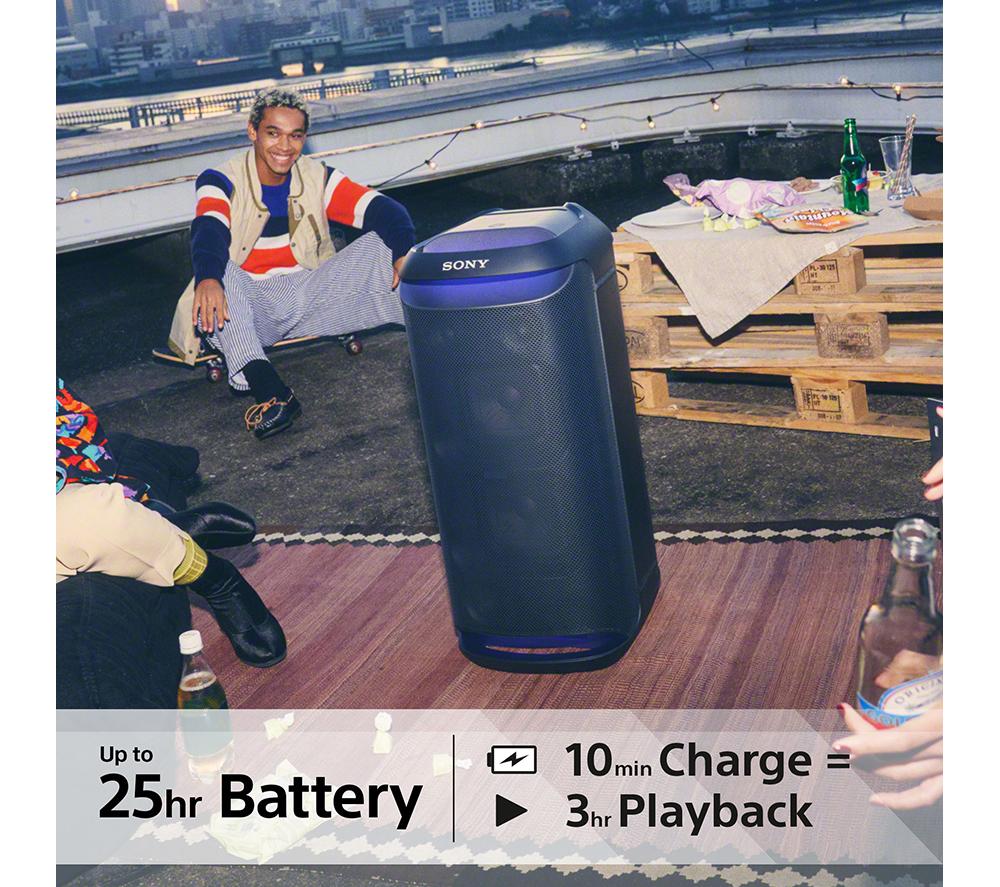Buy SONY XV800 Bluetooth Megasound Party Speaker - Black | Currys