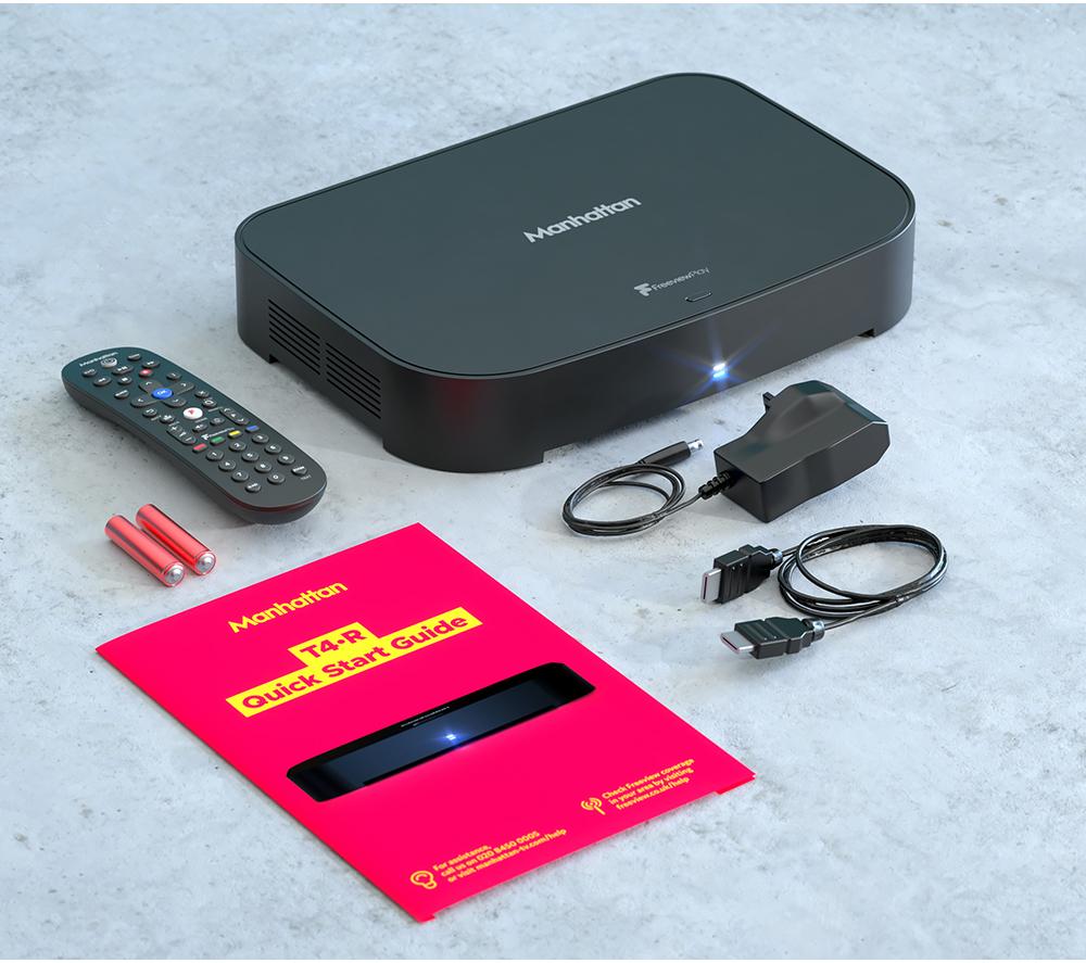 Buy MANHATTAN T4-R Freeview Play 4K Ultra HD Digital TV Recorder - 500 ...