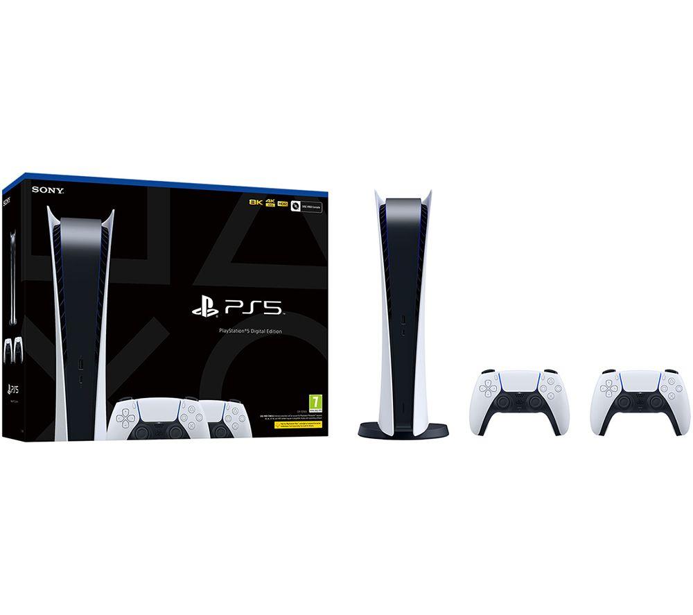 SONY PlayStation 5 Digital Edition & Two DualSense Wireless Controllers Bundle review | 9.0 / 10