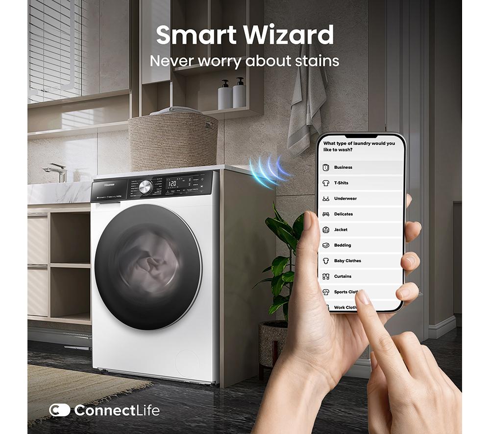 Buy HISENSE 5S Series Auto Dosing WD5S1045BW WiFi-enabled 10.5 kg ...