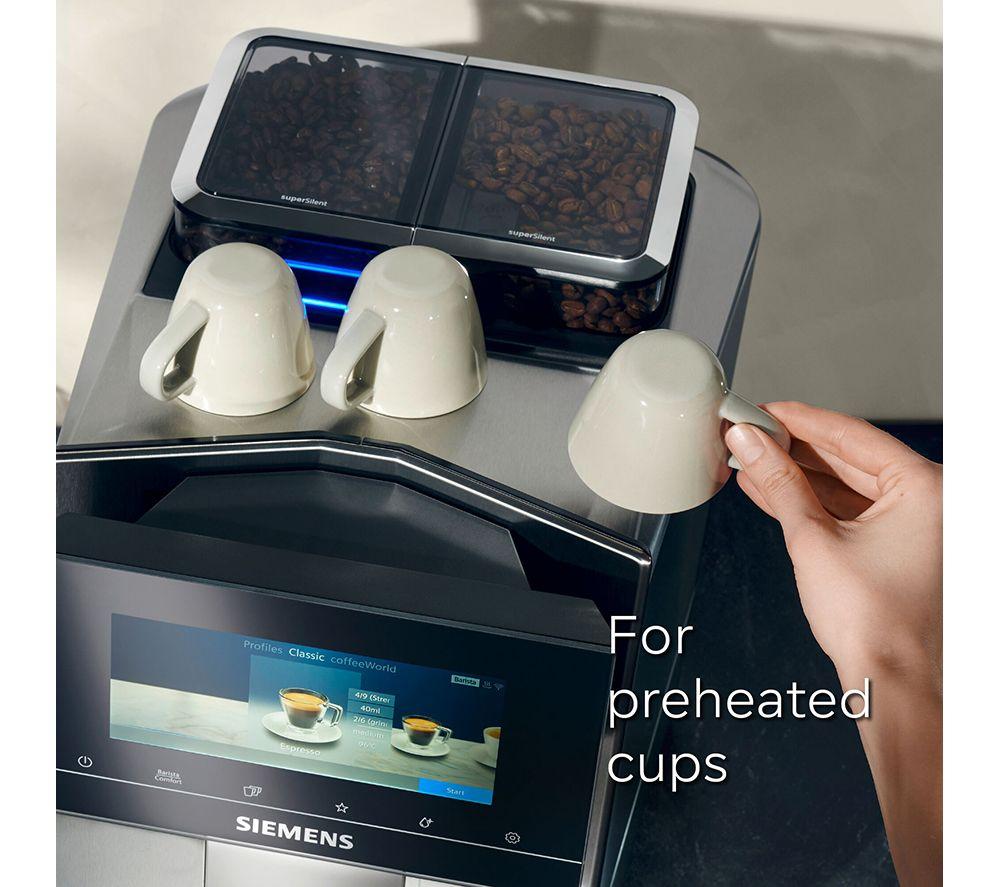 Buy SIEMENS TQ907GB3 EQ900 Smart Bean to Cup Coffee Machine - Black ...