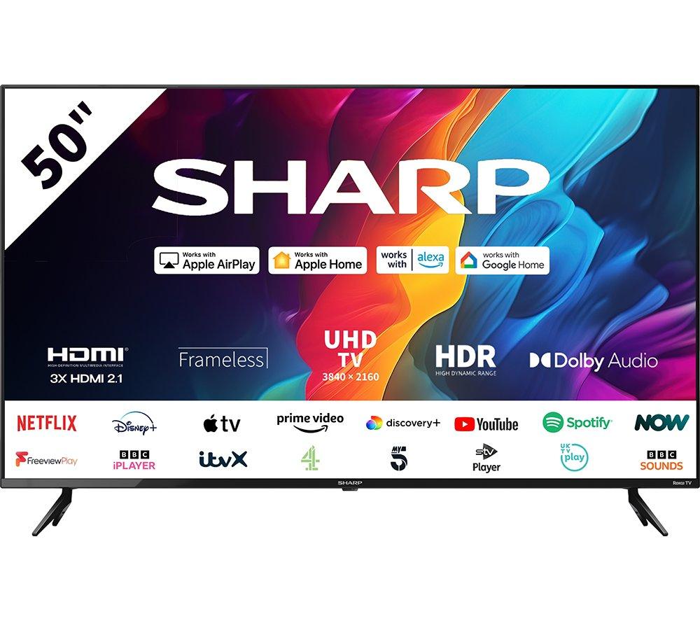 50" SHARP 4T-C50FJ7KL1FB Smart 4K Ultra HD HDR LED TV review | 9.6 / 10