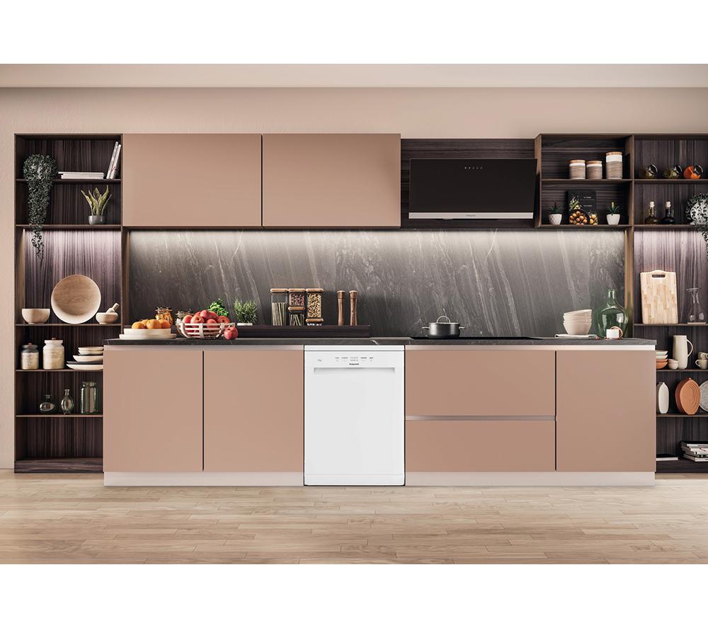 Buy HOTPOINT H2F HL626 UK Full-size Dishwasher - White | Currys