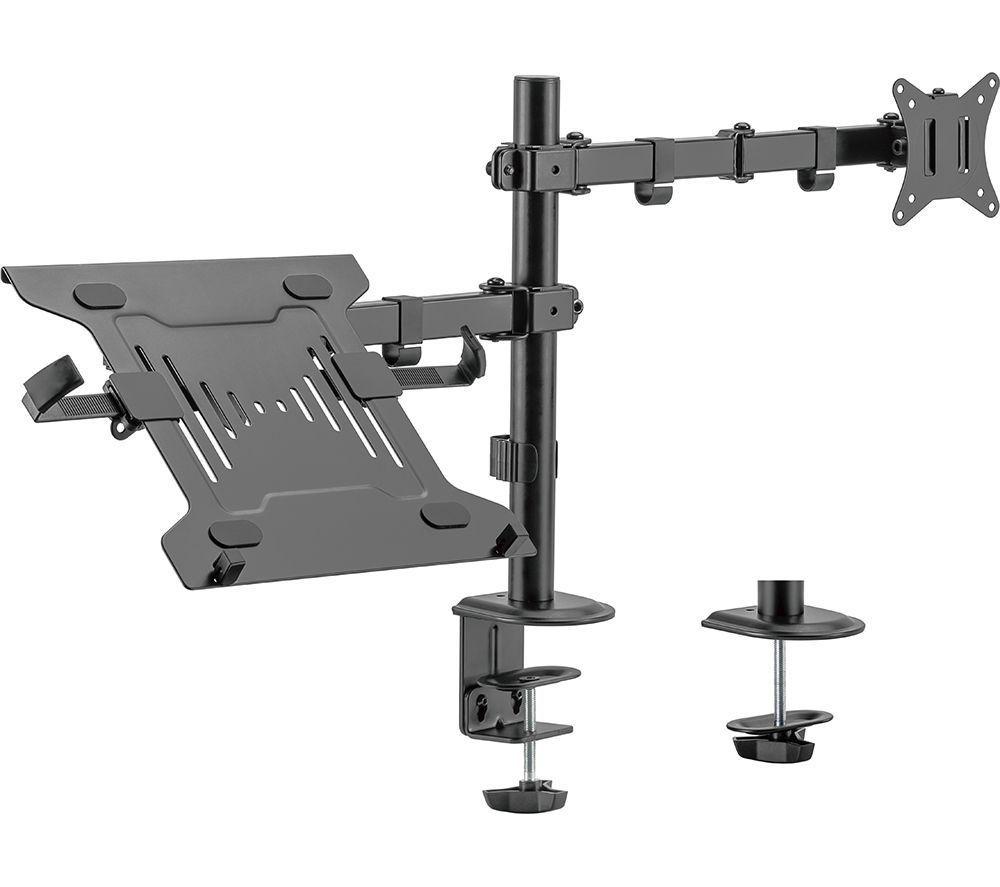 TTAP MONLAP-1 Single Arm Full Motion 17-32" Monitor Stand with 10-16" Laptop Tray review | 9.3 / 10