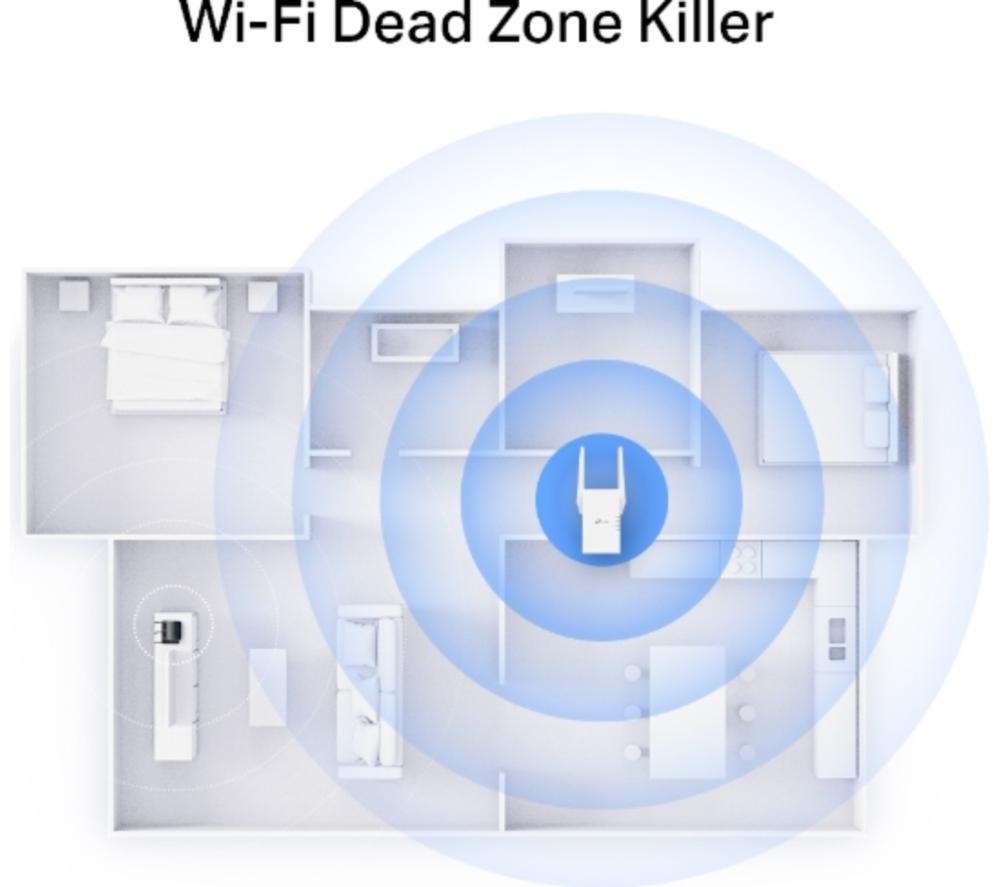 Buy TP-LINK RE705X WiFi Range Extender - AX 3000, Dual-band | Currys