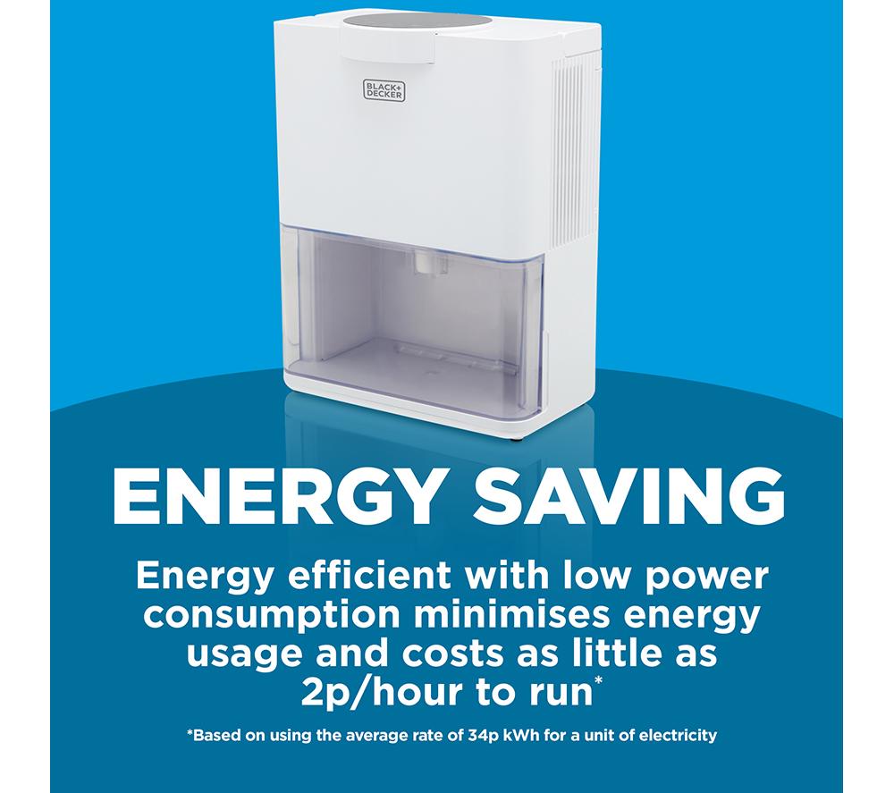 Buy BLACK + DECKER BXEH60013GB Smart Dehumidifier & Air Purifier ...