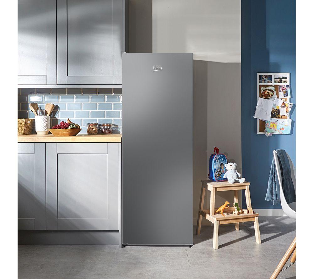 Buy BEKO FFG4545S Tall Freezer Silver Currys