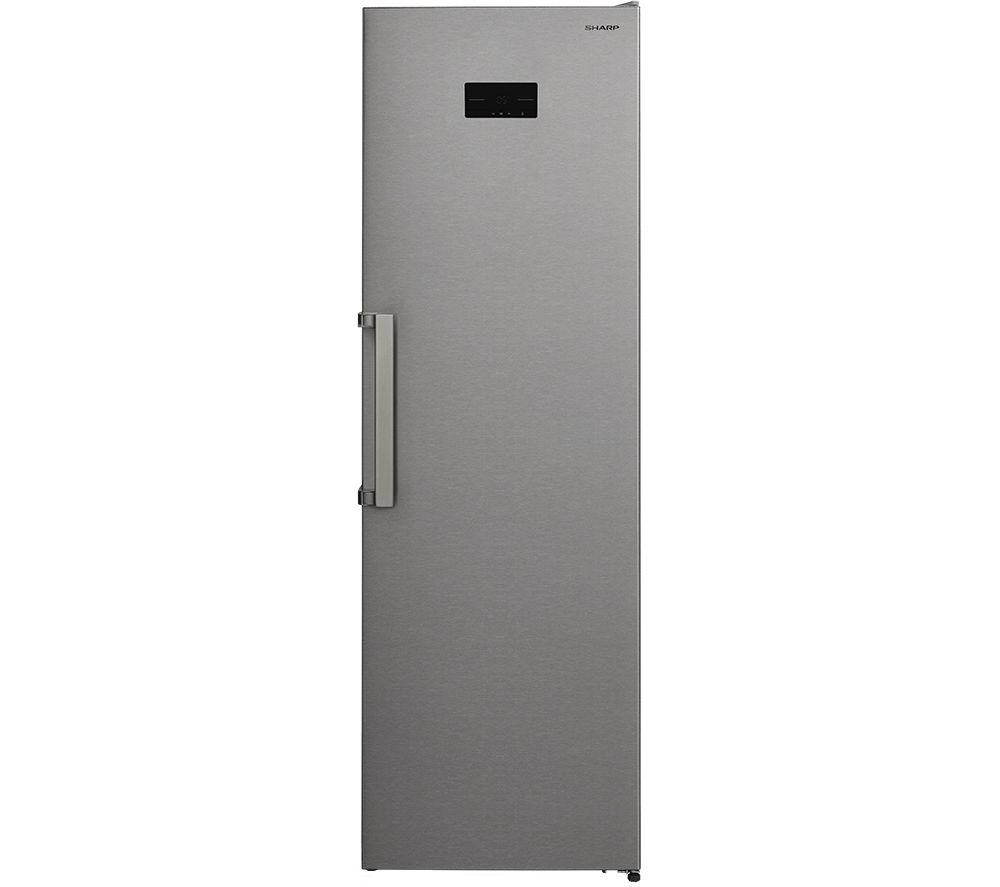 SHARP SJ-LC31CHXIE-EN Tall Larder Fridge - Inox