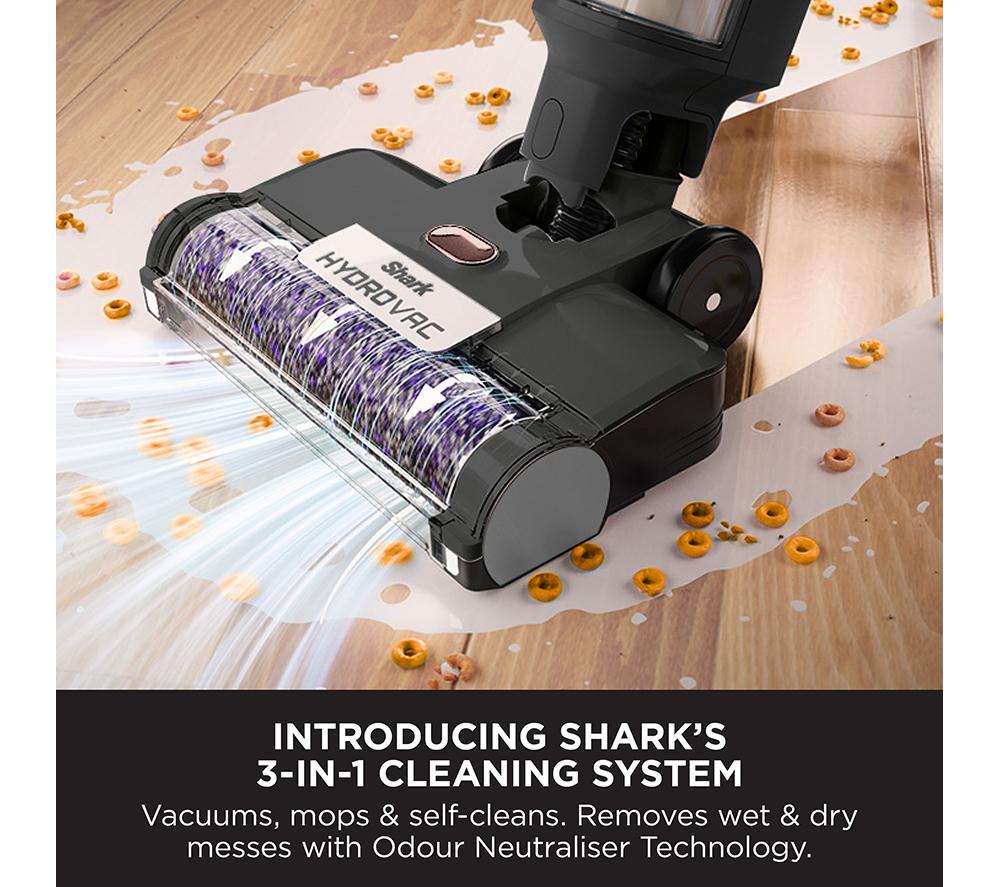 Buy SHARK HydroVac WD210UK Cordless Hard Floor Cleaner – Grey | Currys