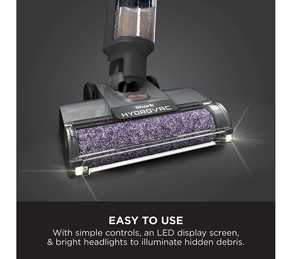 Buy SHARK HydroVac WD210UK Cordless Hard Floor Cleaner – Grey | Currys