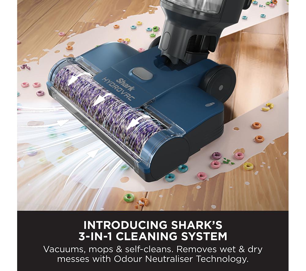 Buy SHARK HydroVac WD110UK Hard Floor Cleaner - Blue | Currys