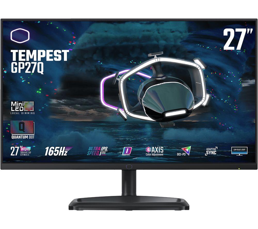COOLER MASTER Tempest GP27-FQS Quad HD 27" IPS Mini LED Gaming Monitor ...