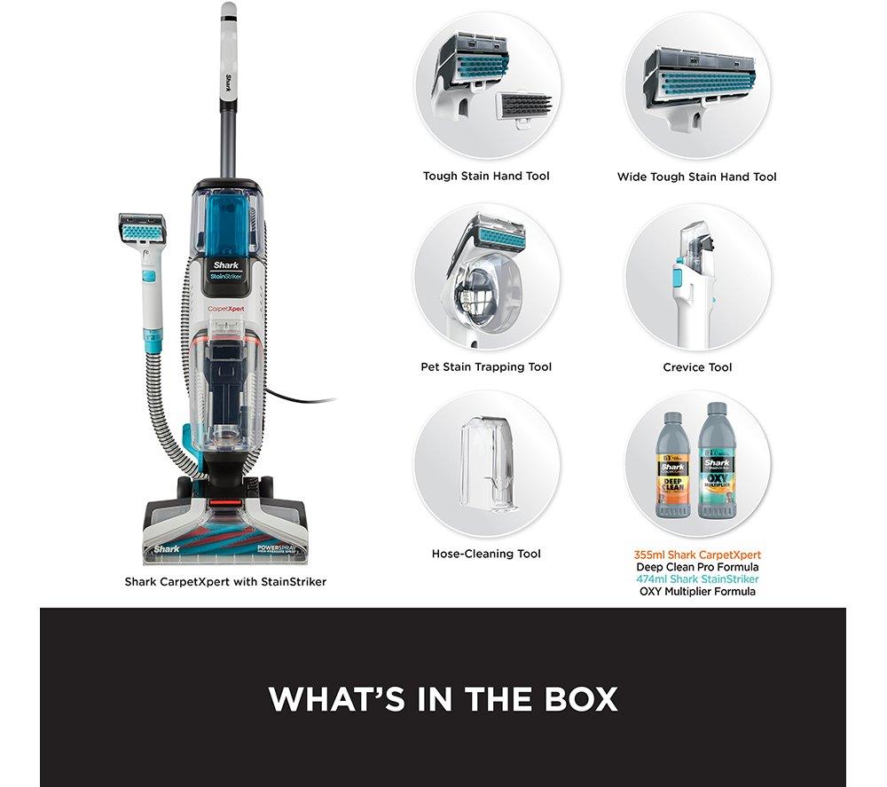 Buy SHARK CarpetXpert with StainStriker EX200UK Upright Carpet Cleaner ...