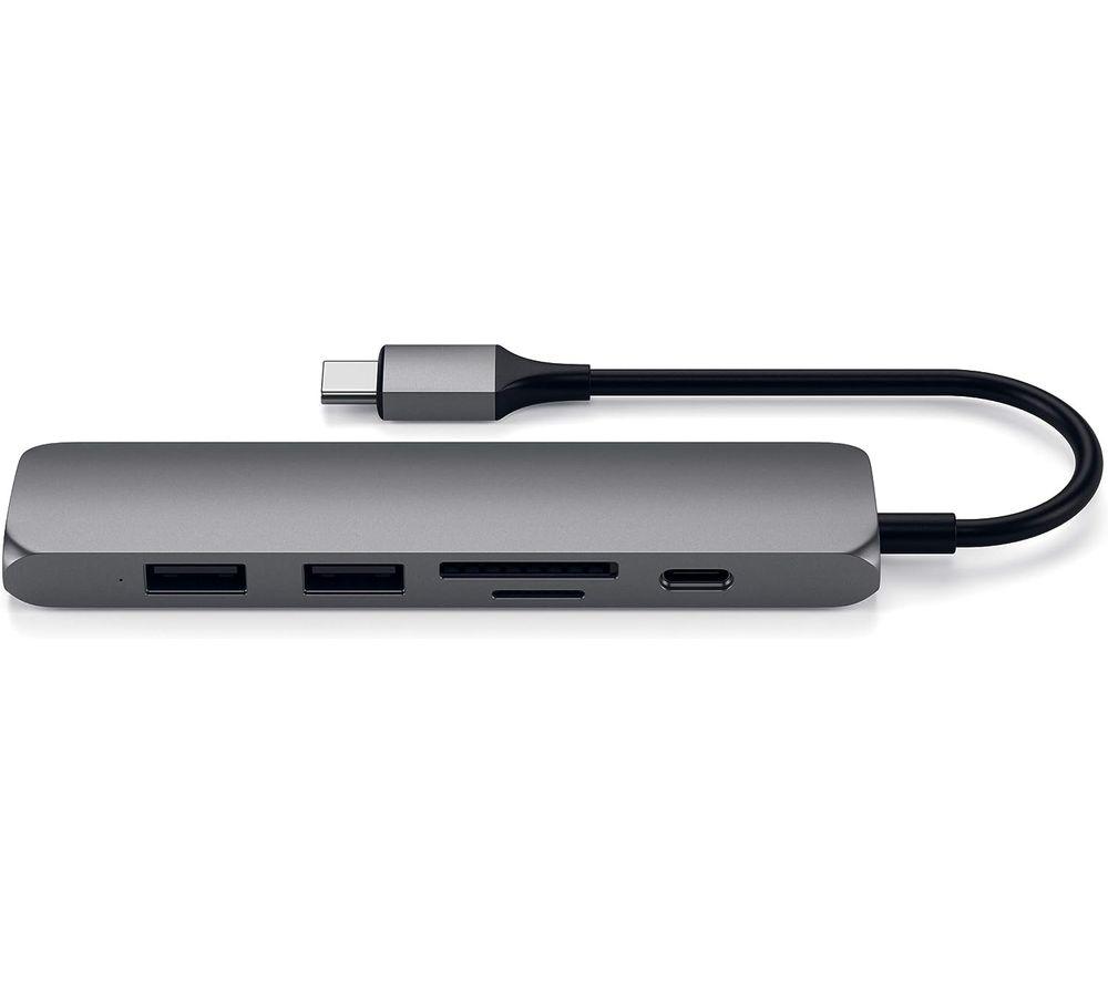 SATECHI Slim Multi Adapter V2 6-port USB Type-C Connection Hub review ...