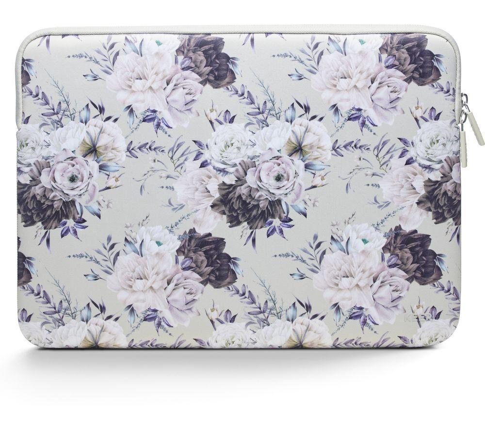 KEEP KE-ALSPARO14-SSF 14inch MacBook Pro Sleeve - White & Purple