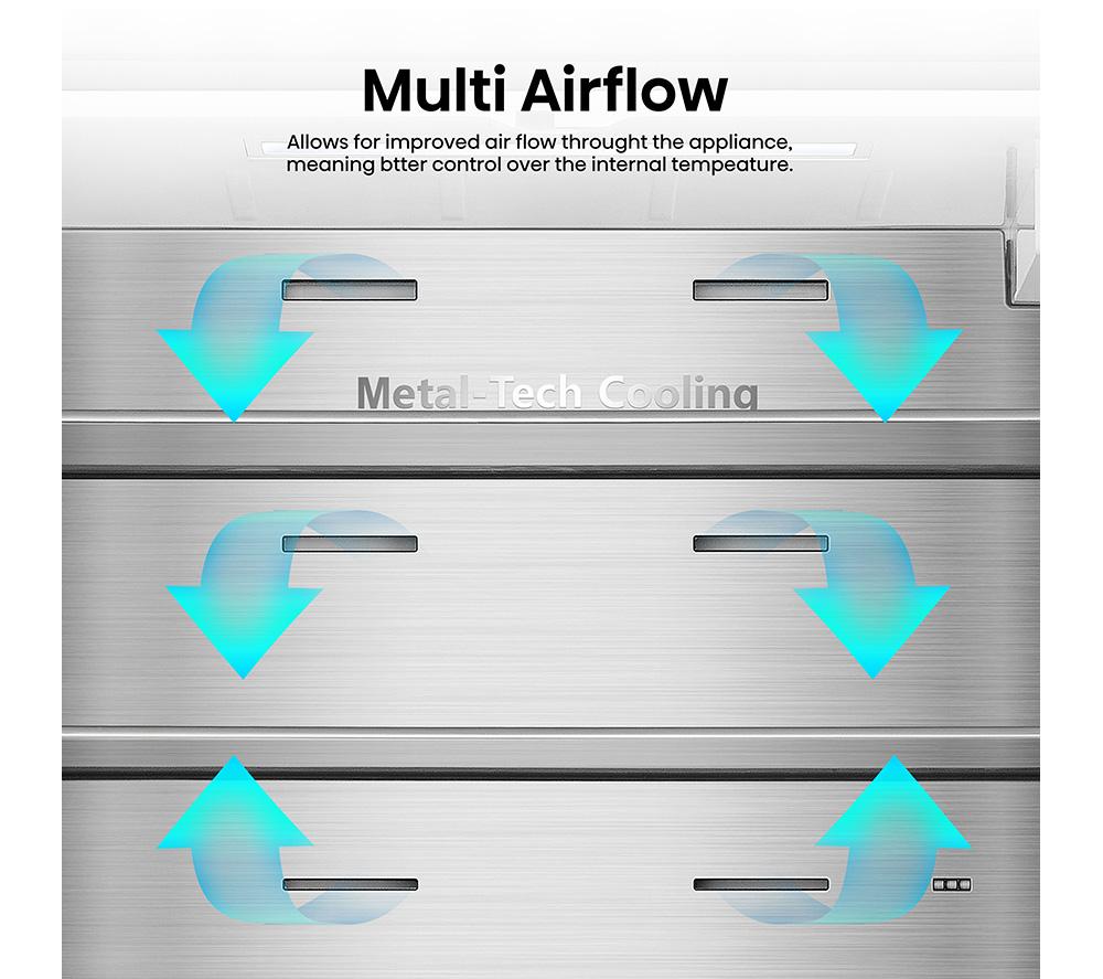 Buy HISENSE PureFlat RF815N4SESE Smart Fridge Freezer - Stainless Steel ...