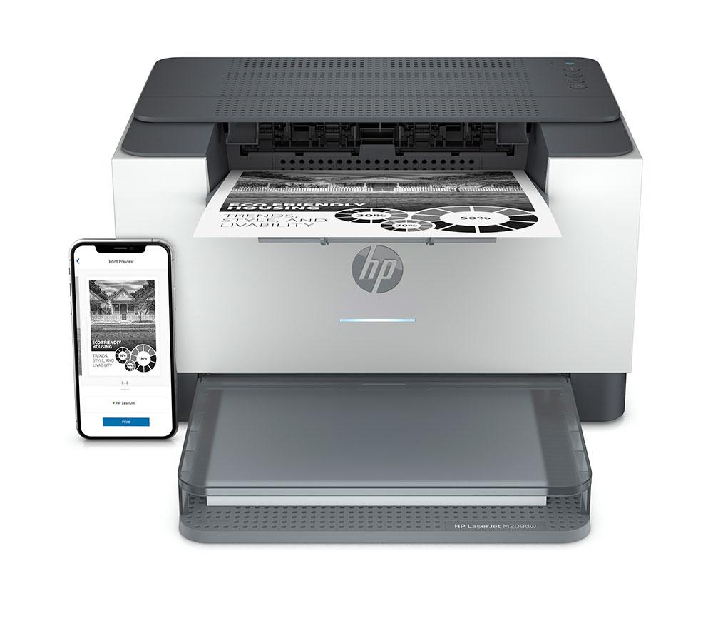 Buy HP LaserJet M209DW Wireless Compact Mono Laser Jet Printer